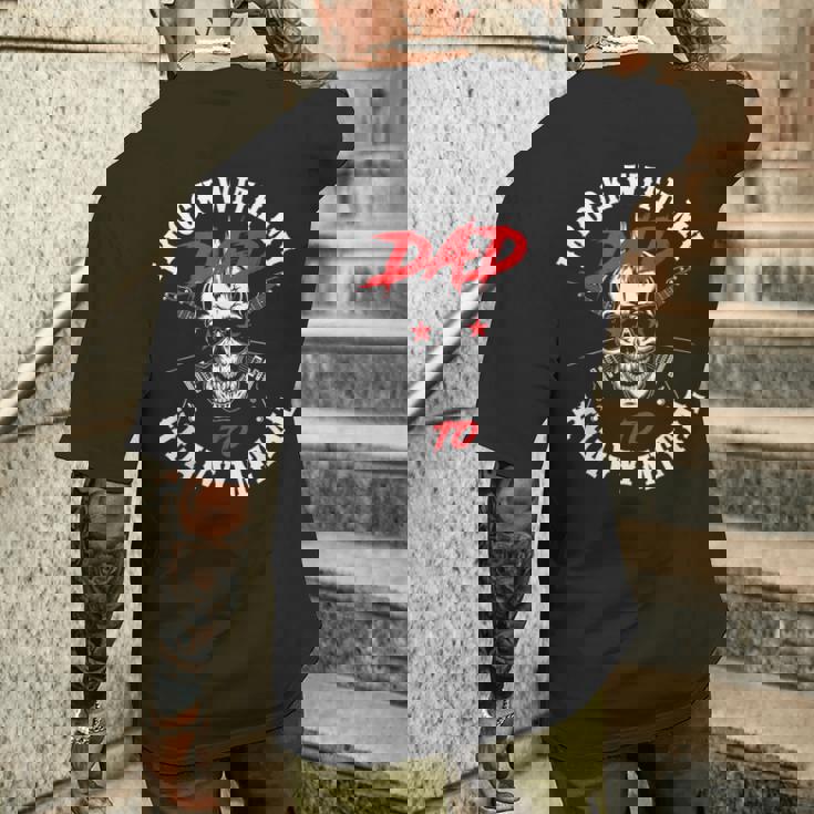 I Rock With My Dad To Heavy Metal Child Son Daughter Rock Men's T-shirt ...