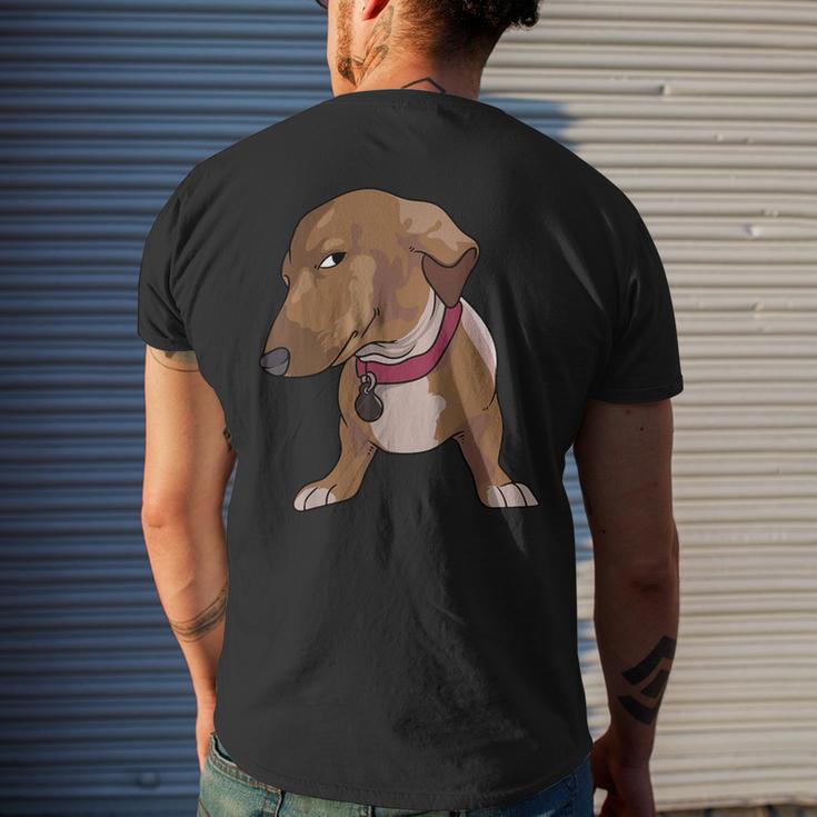 Side Eye Dog Meme Dog Giving Side Eye Men's T-shirt Back Print | Mazezy
