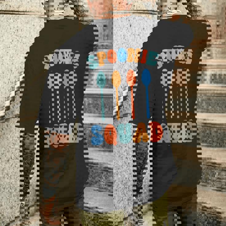 Spoonie Chronic Illness Awareness Spoonie Squad Men's T-shirt Back ...