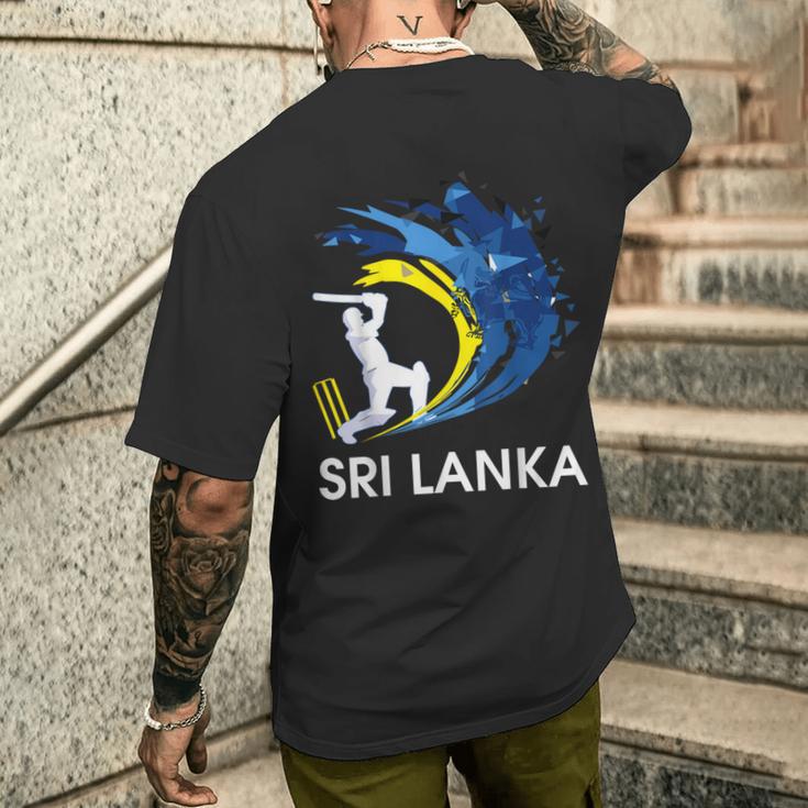 Sri Lanka Cricket 2024 Sri Lankan Cricket Jersey Men's T-shirt Back ...