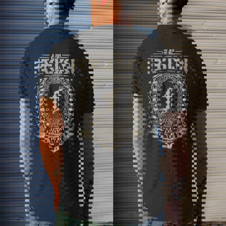 Team Ferguson Lifetime Member Vintage Ferguson Family Mens Back Print T ...