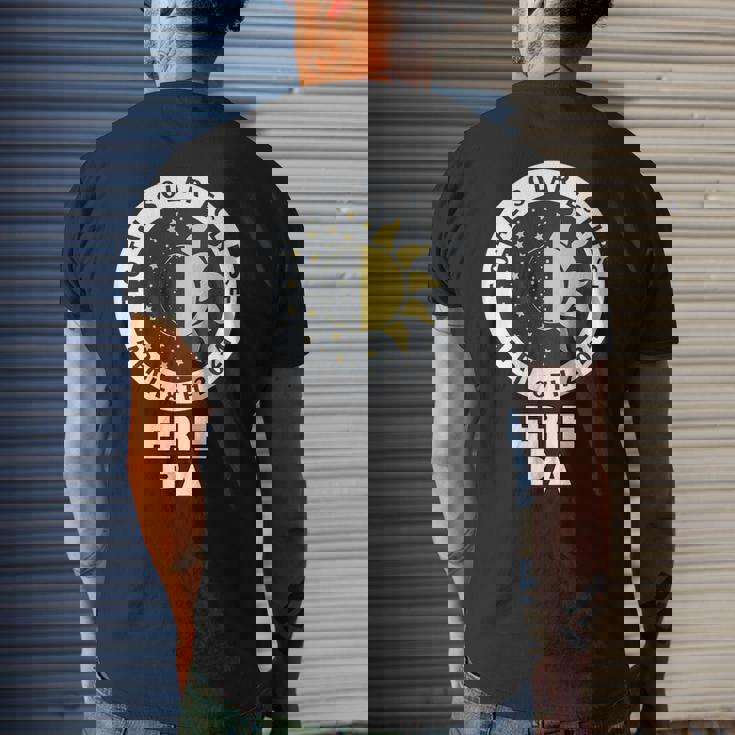 Total Solar Eclipse Erie Pennsylvania Totality 2024 Men's T-shirt Back ...