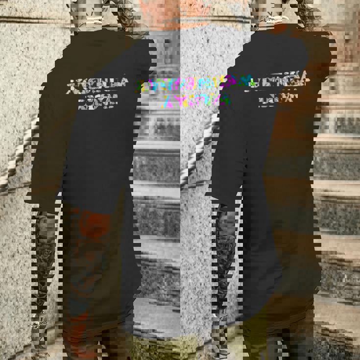 Wacky Wednesday Mismatch Wacky Wednesday Men's T-shirt Back Print | Mazezy