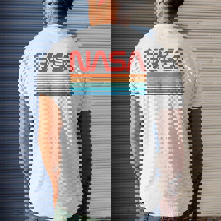 60S 70S Vintage Retro Nasa Worm Logo Vintage Nasa Logo Men's T-shirt ...