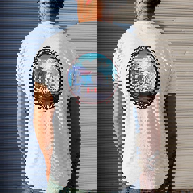 Freedom Convoy 2022 In Support Of Truckers Mens Back Print T-shirt | Mazezy