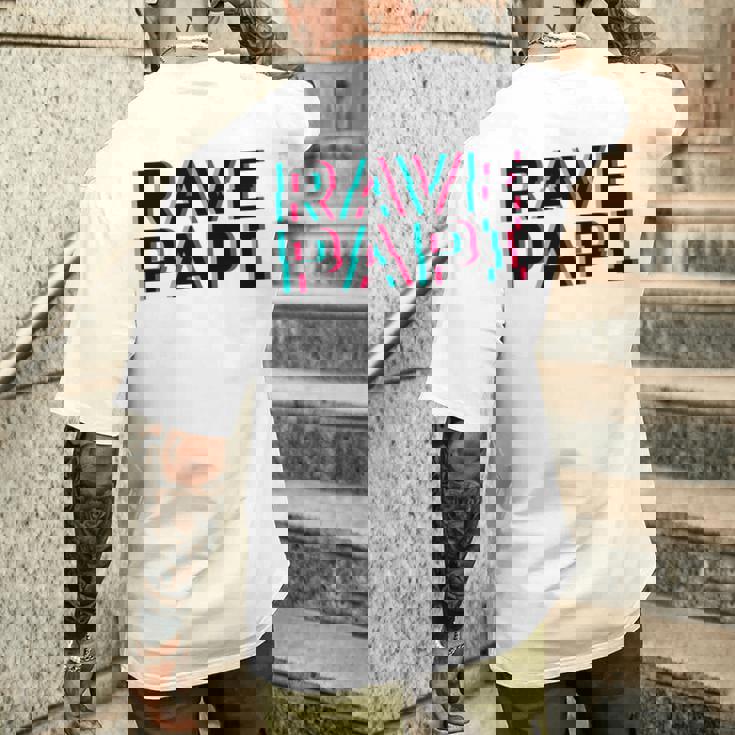 Rave Papi Edm Music Festival Optical Illusion Father's Day Men's T ...