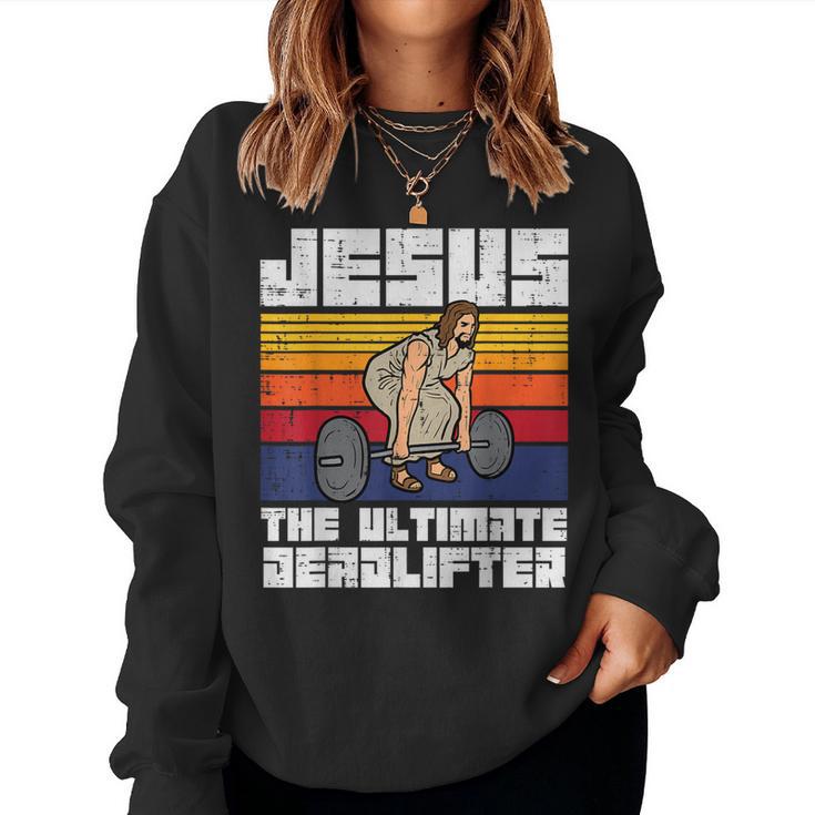 Gym Jesus Ultimate Deadlifter Christian Workout Women Women T-shirt ...