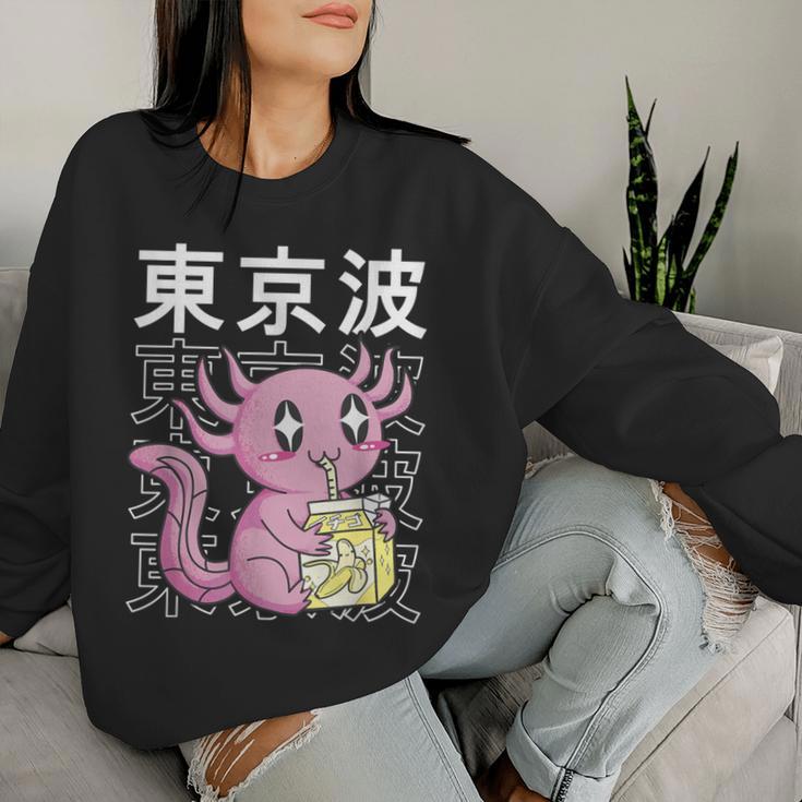 Axolotl Banana Milk Kawaii Estética Niños Adolescente Anime Chica ...
