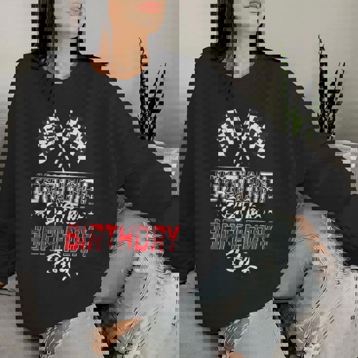 Race Car Grandma Of The Birthday Boy Racing Family Pit Crew Women ...