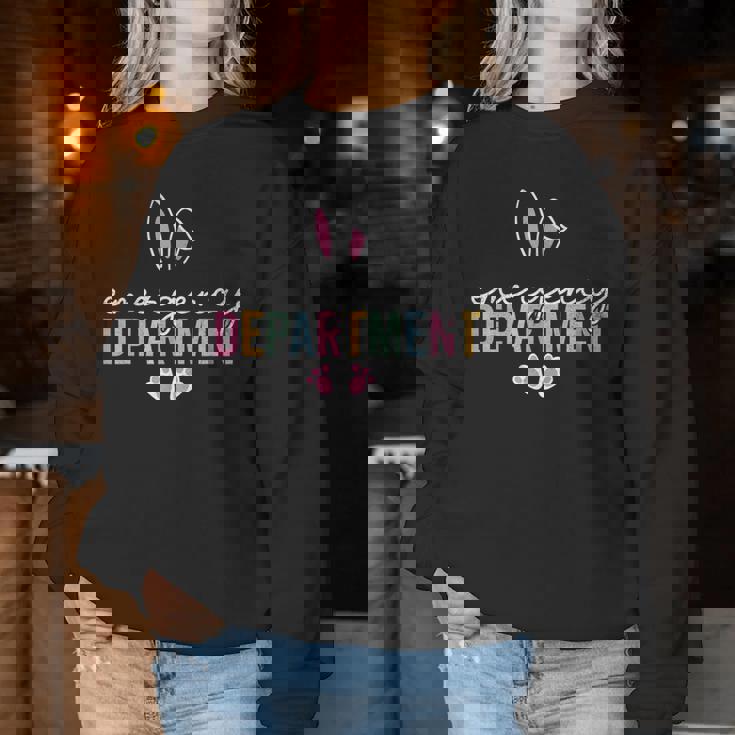 Emergency Department Easter Bunny Emergency Nurse Easter Day Women ...