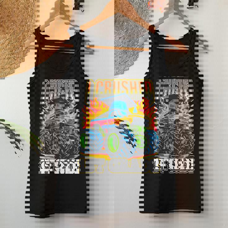 Graduation 1St Grade Monster Truck Boys I Crushed Grad Women Tank Top ...