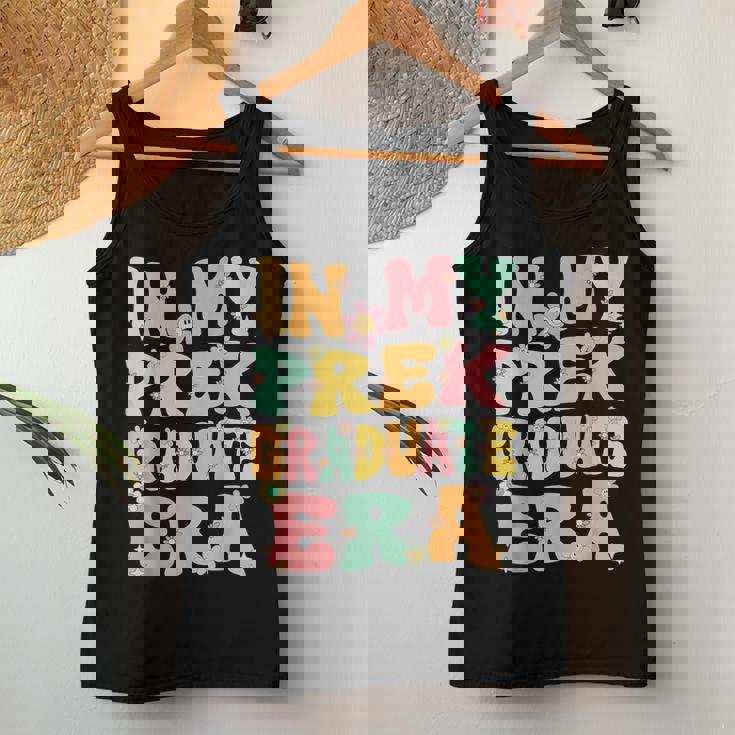 In My Prek Graduate Era Groovy Pre K Last Day Of Preschool Women Tank ...