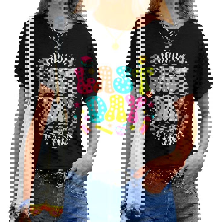 Happy Last Day Of School Groovy Students And Teachers Coffee Mug | Mazezy