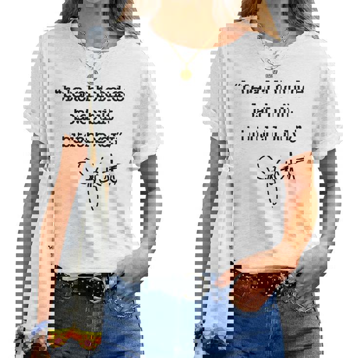 Bleach Blonde Bad Built Butch Body Jasmine Crockett Women T-shirt ...