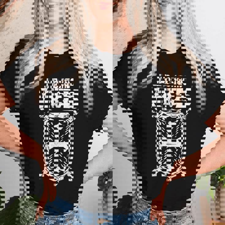 Templar Warrior In Hoc Signo Vinces Cross & Sword Christian Women T ...