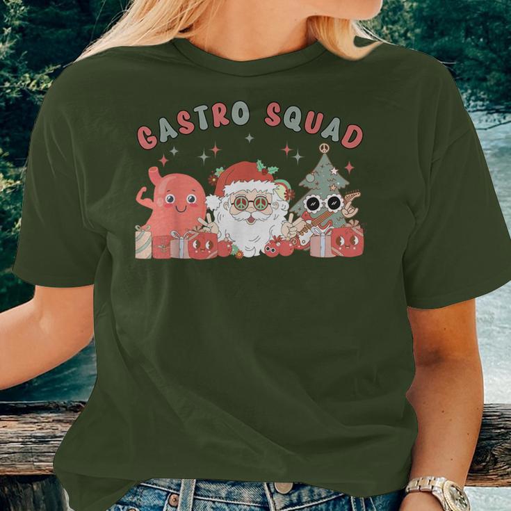 Christmas Gastro Squad Gi Nurse Endoscopy Santa Hippie Xmas Women T ...