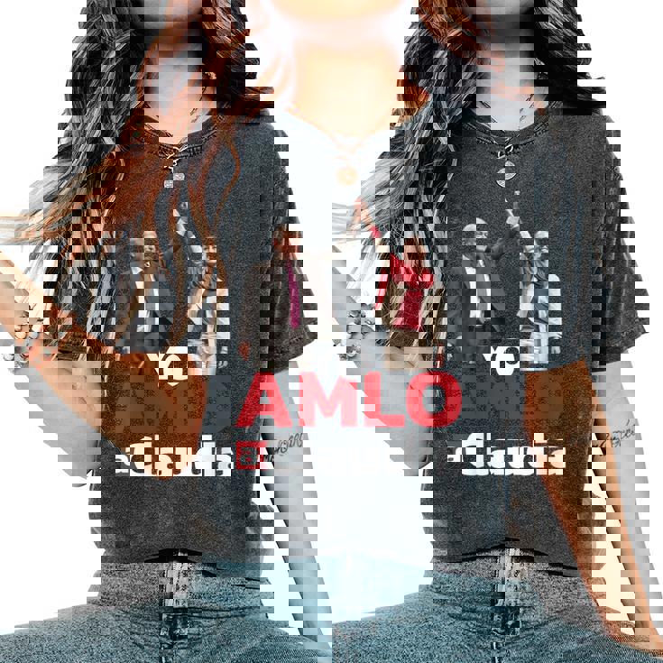 Yo Amlo A Claudia Sheinbaum Sheimbaum T-Shirt | Mazezy