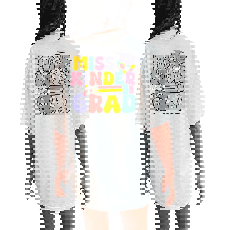 Kindergarten Graduation Groovy Miss Kinder Grad For Girls Women's ...