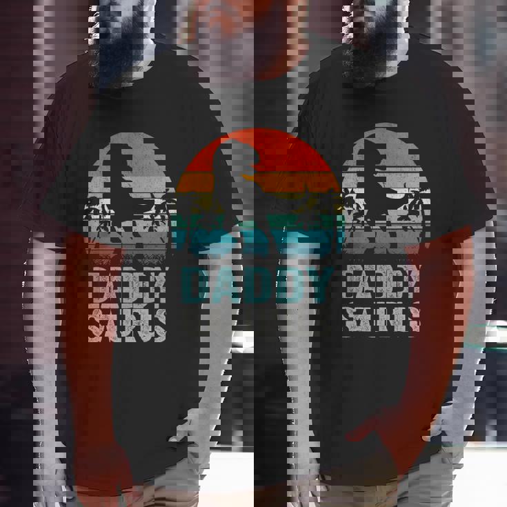 Daddysaurus Father's Day Rex Daddy Saurus Men Big and Tall Men T-shirt ...