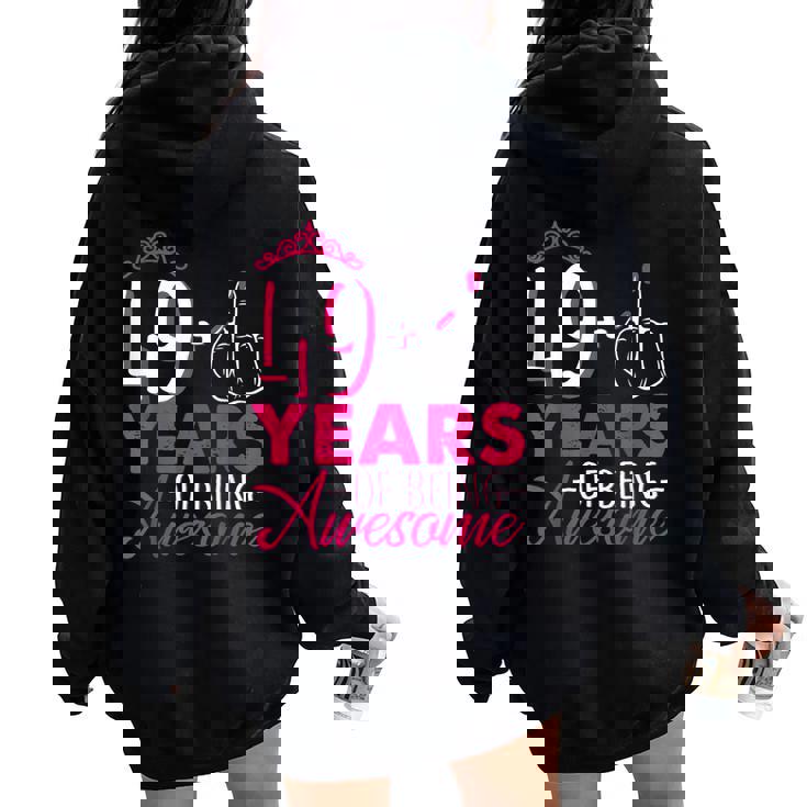 I Am 49 Plus 1 Middle Finger Pink Queen Crown 49Th Birthday Women ...