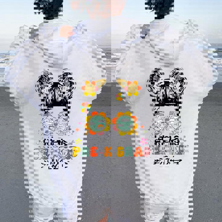 Little Miss Pre-K Grad Graduation 2024 Kid Girls Groovy Prek Women T ...