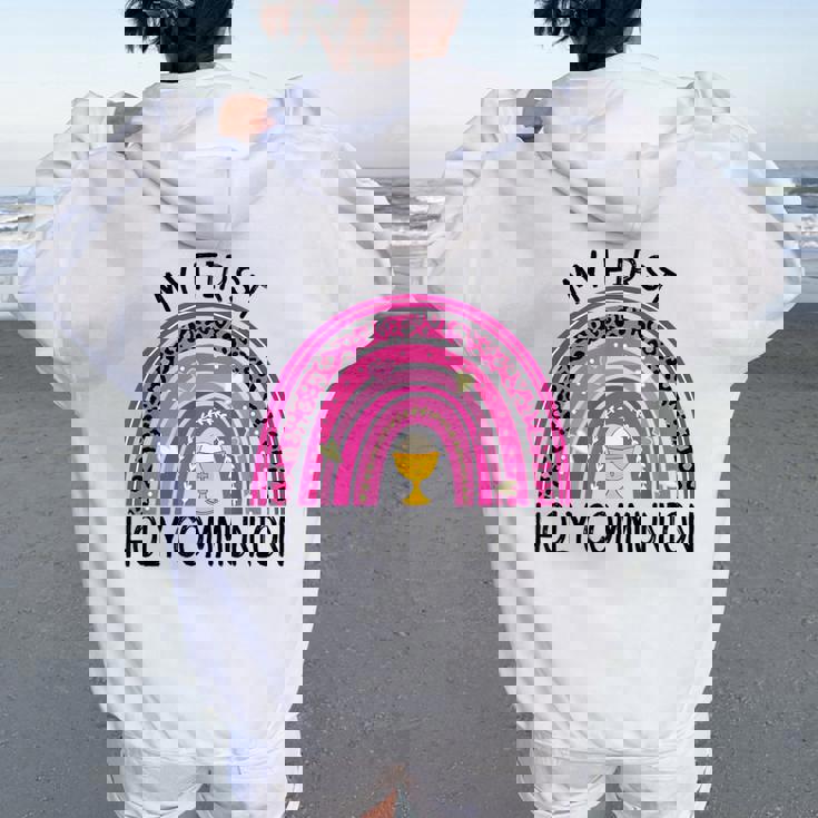 Rainbow My First Holy Communion Girl Church Religious Women Oversized ...