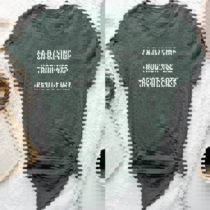 Christian Bible Verse Context Reformed Theology T-Shirt | Mazezy