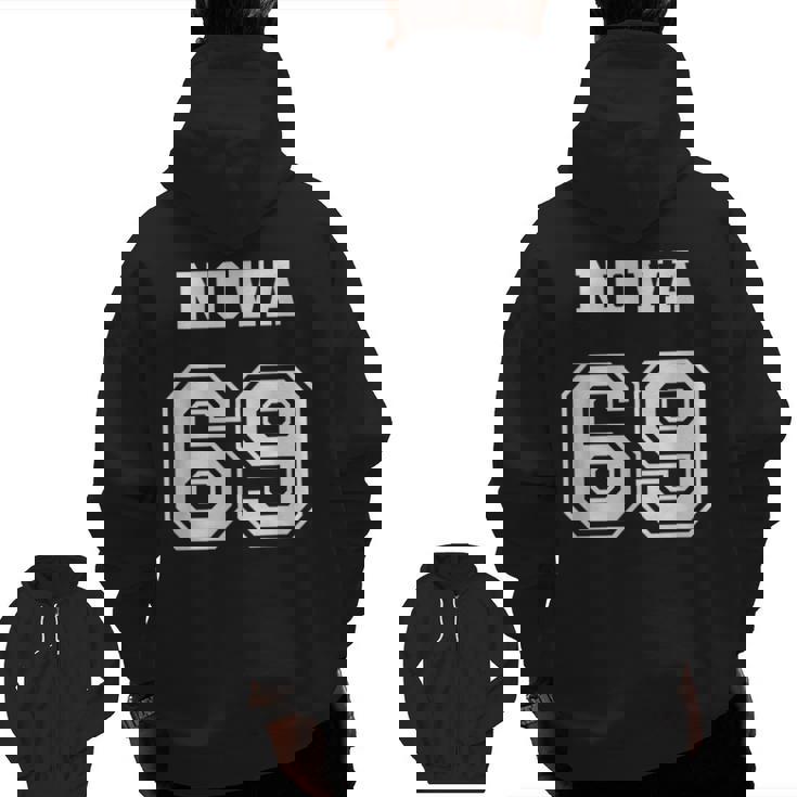 Jersey Style Nova 69 1969 Classic Old School Muscle Car Mens Back Print ...