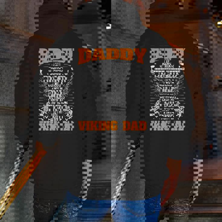 Daddy Is My Favorite Viking Dad Viking Norse Mythology Zip Up Hoodie ...