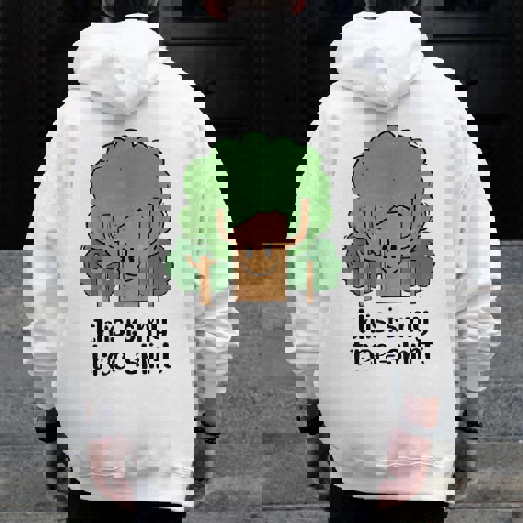 Dad Joke Earth Day Pun Arbor Day Tree Farmer Arborist Zip Up Hoodie ...