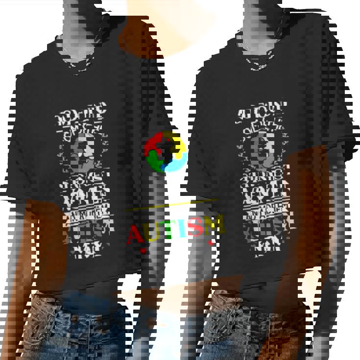 Autism Mom Asd Awareness Autism Spectrum Disorder Mother Women Cropped ...