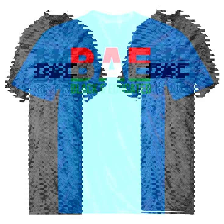 Bae Black & Educated Afro Pride Pan African Flag Melanin Tie-Dye T ...