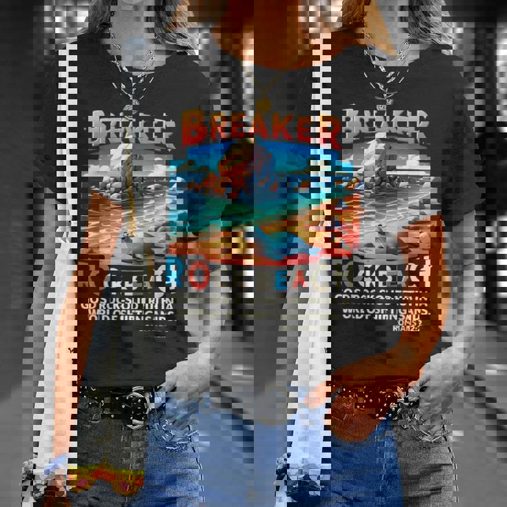 Breaker Rock Beach Christian God's Rock-Solid Truth Vbs 2024 T-Shirt ...