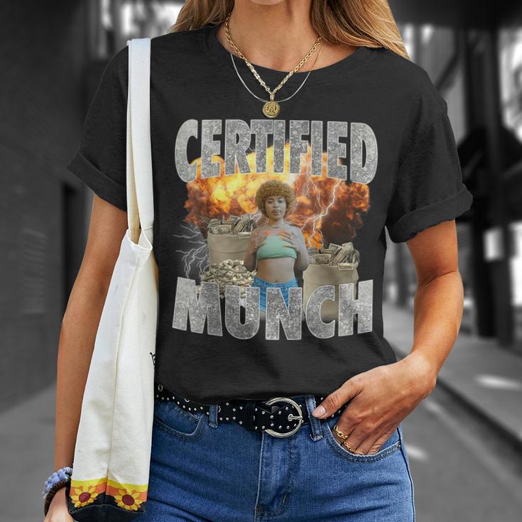 Certified Munch Oddly Specific Meme For Women T-Shirt - Seseable