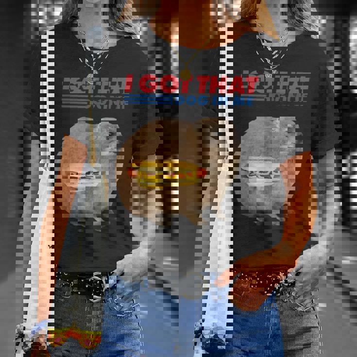 I Got That Dog In Me Hyrax Animal T-Shirt | Mazezy