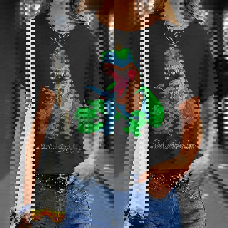 Duchenne Muscular Dystrophy Awareness Month Green Ribbon T-Shirt ...