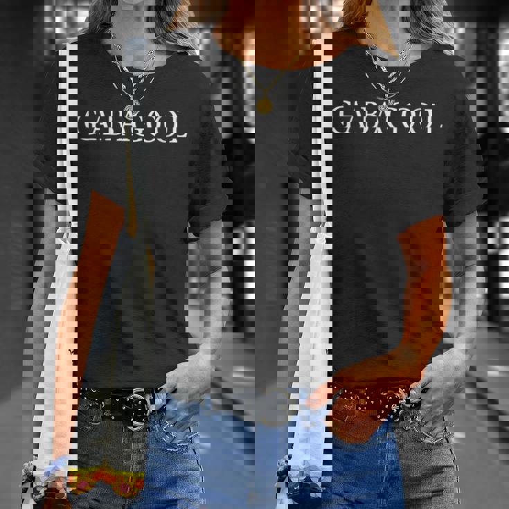 Gabagool Capicola American Italian Meat New Jersey Satirical T-Shirt ...