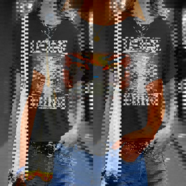 Lactose Tolerant Meme Oddly Specific Dank Meme T-Shirt | Mazezy