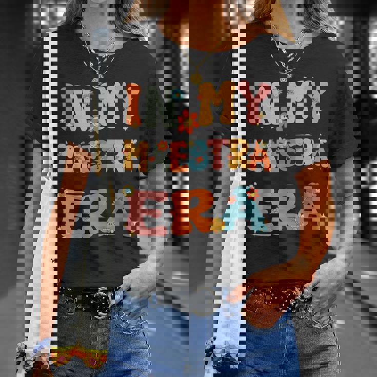 In My Maestra Era Retro Groovy Maestra Spanish Teacher Cute T-Shirt ...