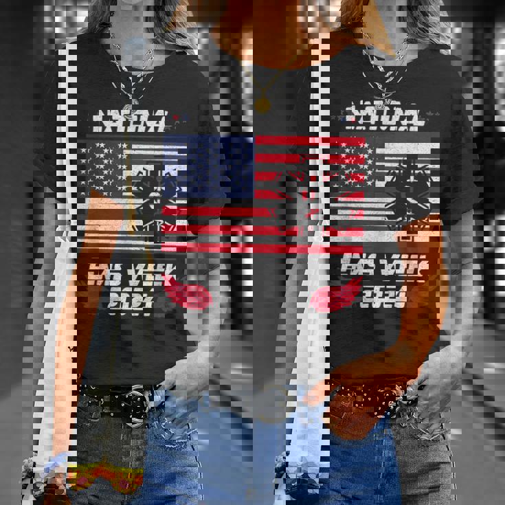 National Ems Week 2024 Emergency Medical Services Emt T-Shirt - Seseable