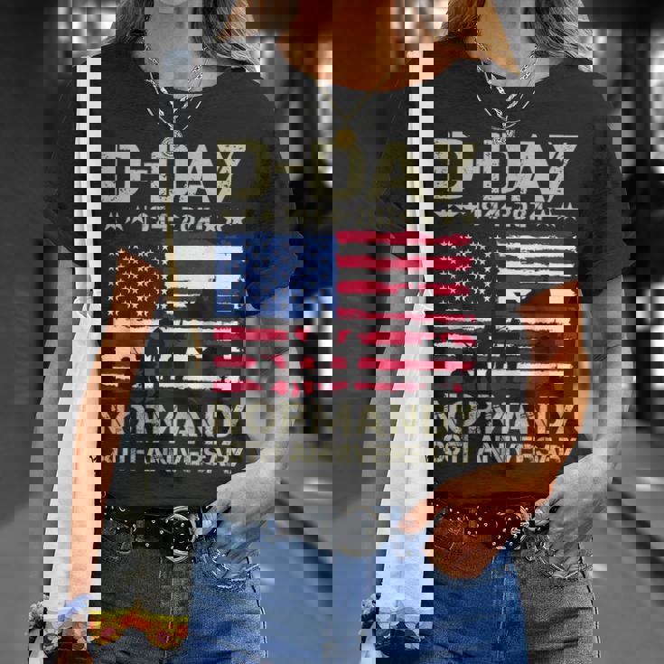 Operation Overlord 1944 D-Day 2024 80Th Anniversary Normandy T-Shirt - Monsterry