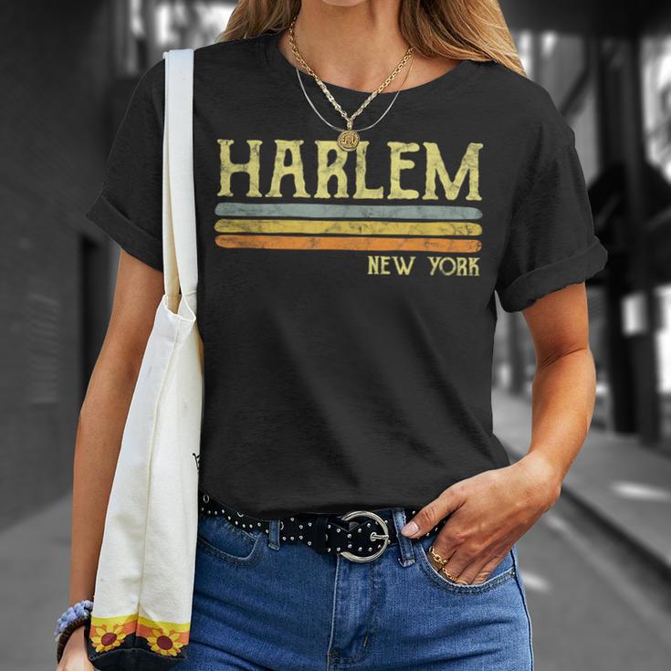 Vintage Harlem New York Ny Nyc Love Souvenir T-Shirt - Monsterry