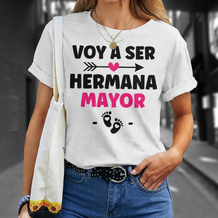 Niños Hermana Mayor Anunciar Embarazooy A Ser Hermana Mayor Camiseta ...