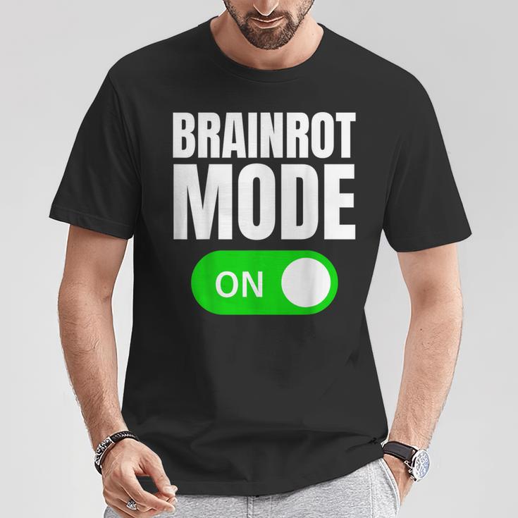 Brainrot On Meme Social Media T-Shirt - Monsterry