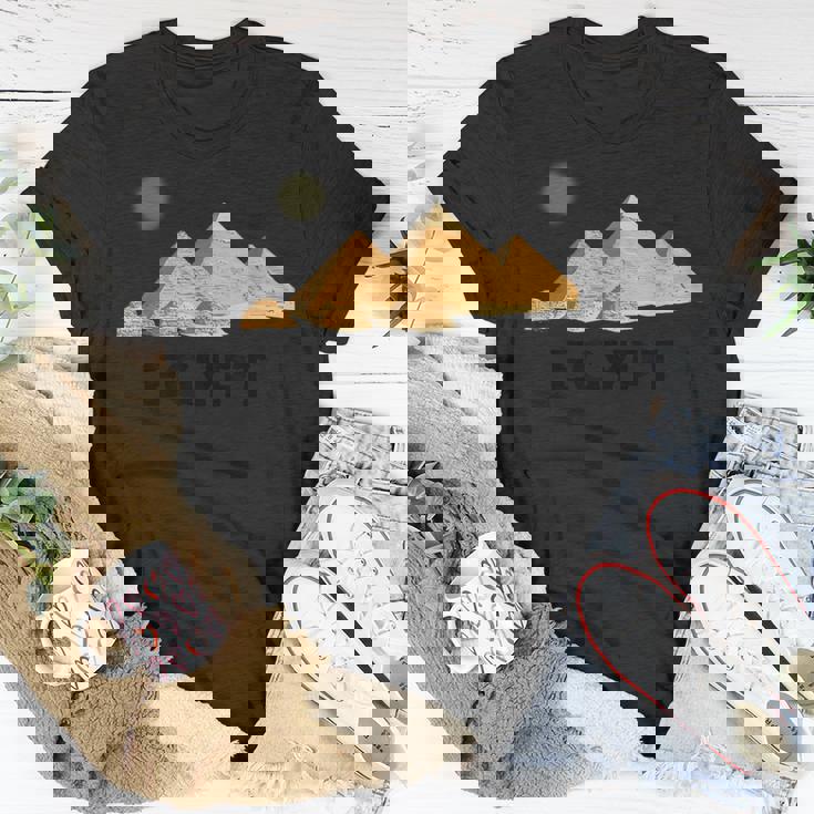 Egyptian Pyramids Ancient Egypt Cool T-Shirt - Monsterry