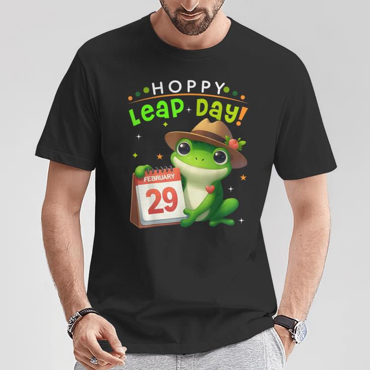 February 29Th Frog Leap Day Matching Leap Year 2024 T-Shirt - Monsterry