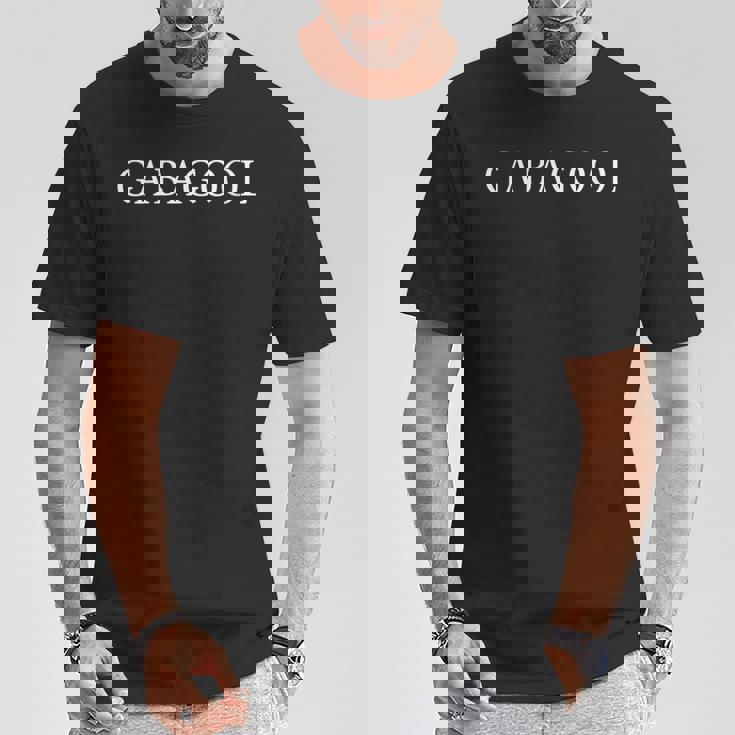 Gabagool Capicola American Italian Meat New Jersey Satirical T-Shirt ...