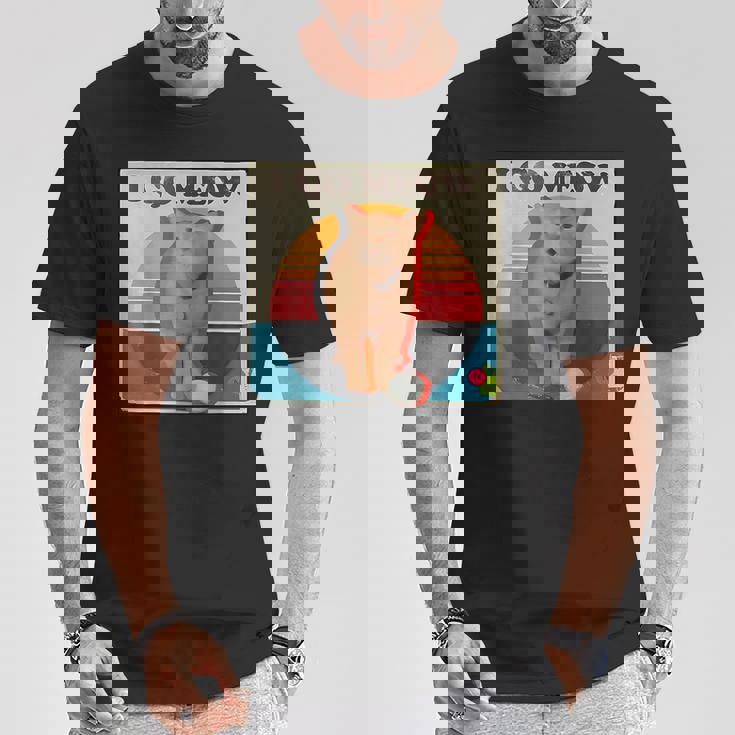 I Go Meow Singing Cat Meme T-Shirt | Mazezy