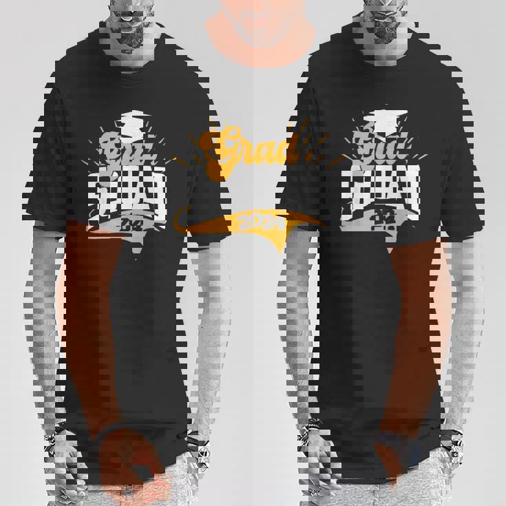 Grad Squad Class 2024 Graduate College Proud Senior Matching T-Shirt ...