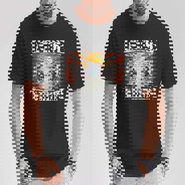 Lactose Tolerant Meme Oddly Specific Dank Meme T-Shirt | Mazezy